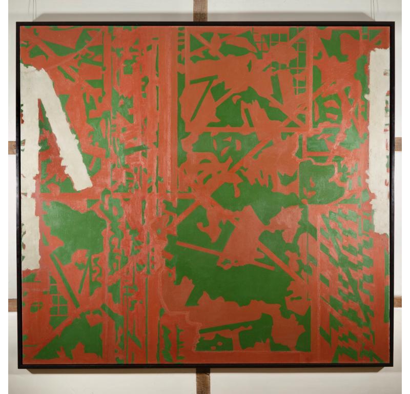 Prunella Clough - Gate II, Oil on Canvas Painting by Prunella Clough ...