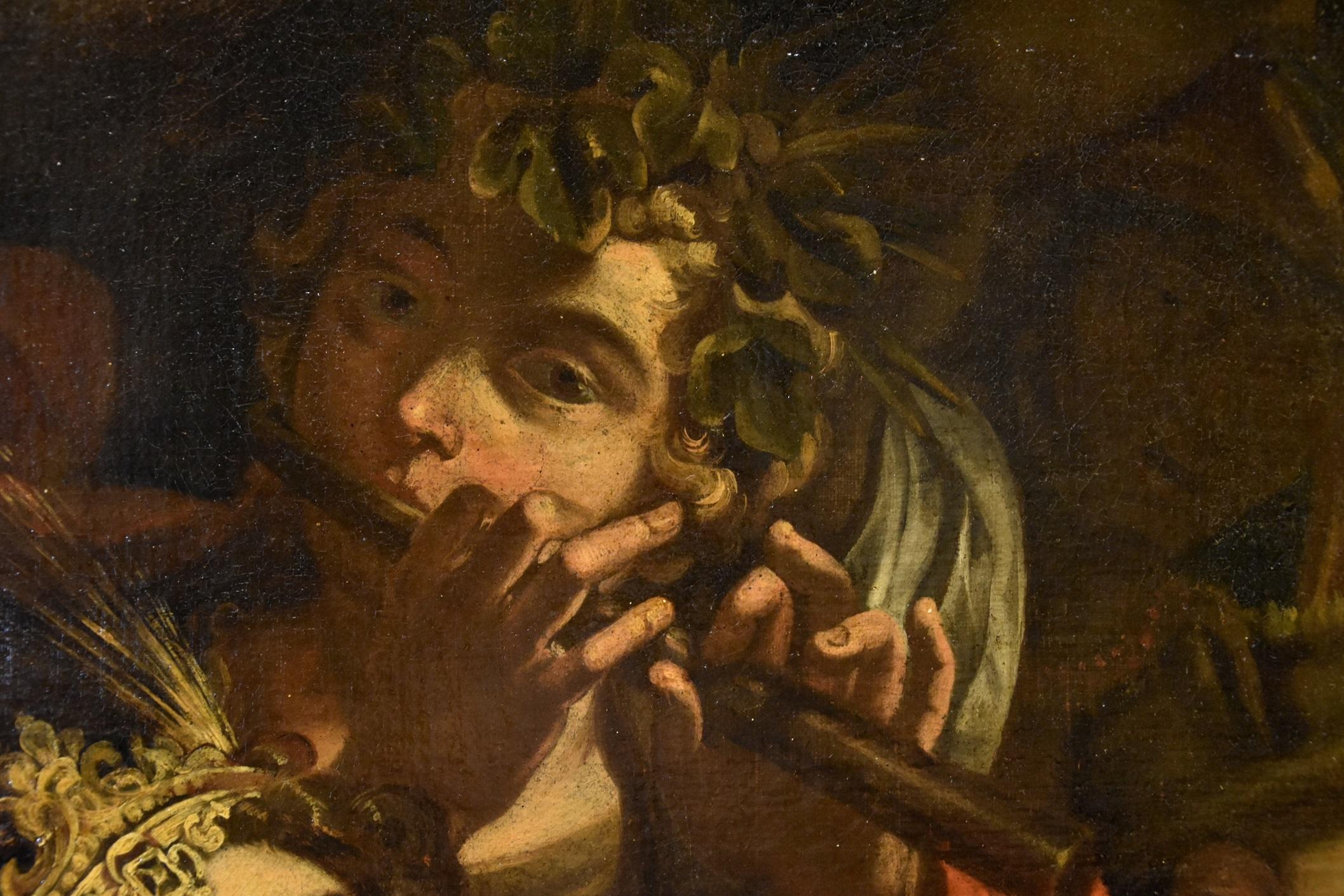 Aeneas Dido Pseudo-caroselli 17Th Century Mythological Oil on canvas ...