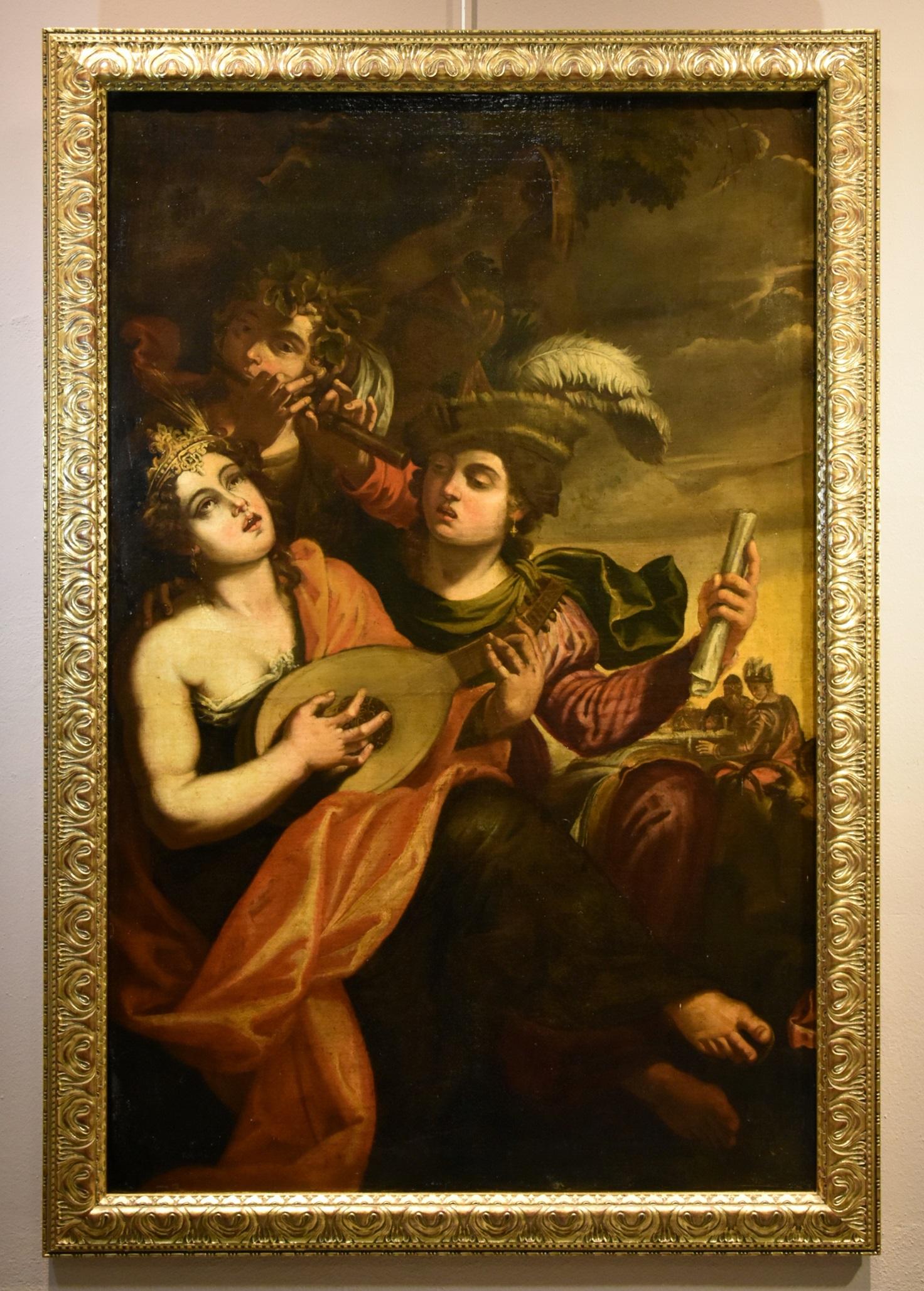 Aeneas Dido Pseudo-caroselli 17Th Century Mythological Oil on canvas ...