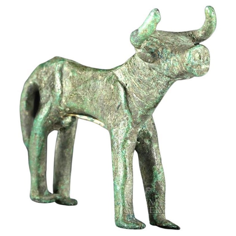 Published Greek Archaic Bronze Bull For Sale at 1stDibs