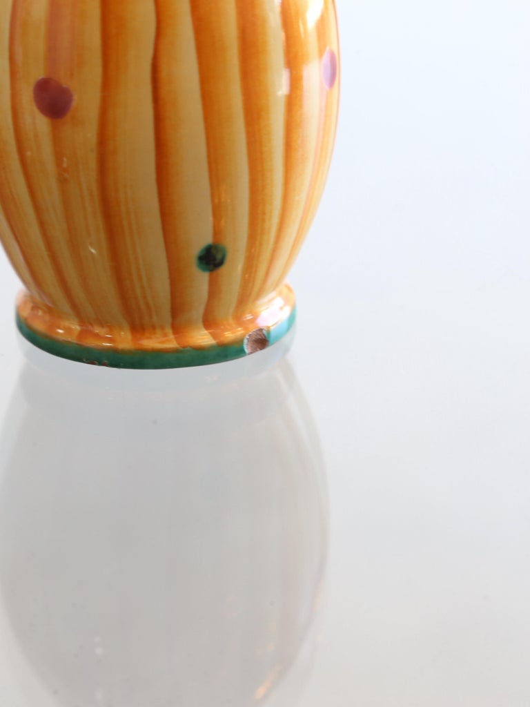 Pucci Umbertide Hand Painted Olive Oil Ceramic Bottle, 1950s For Sale ...