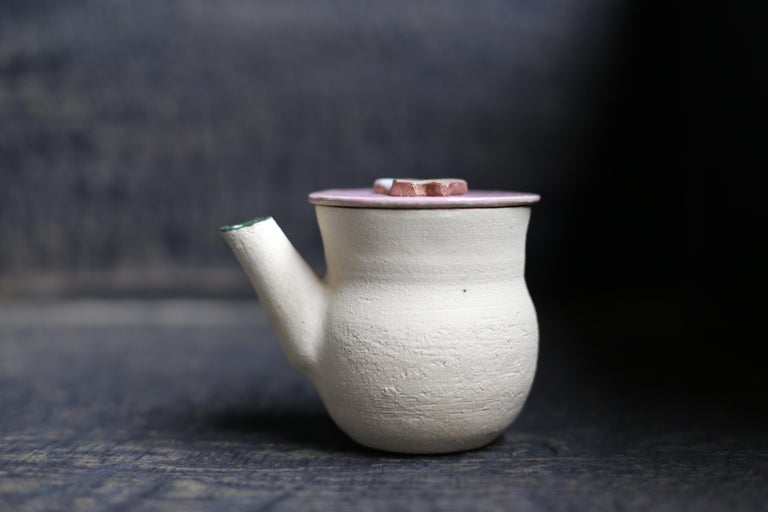 Puddle Coaster in Stracciatella Clay For Sale at 1stDibs