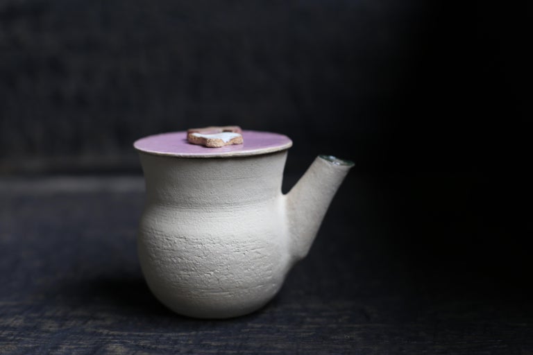 Puddle Coaster in Stracciatella Clay For Sale at 1stDibs