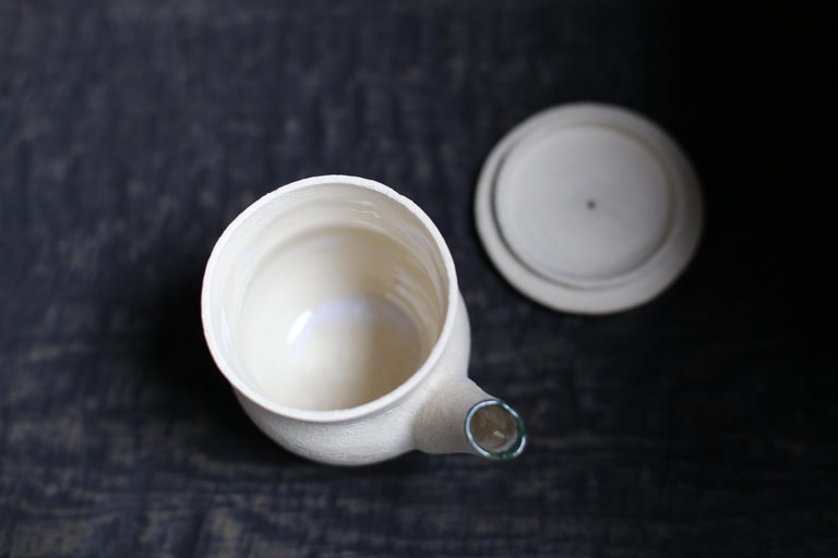 Puddle Coaster in Stracciatella Clay For Sale at 1stDibs