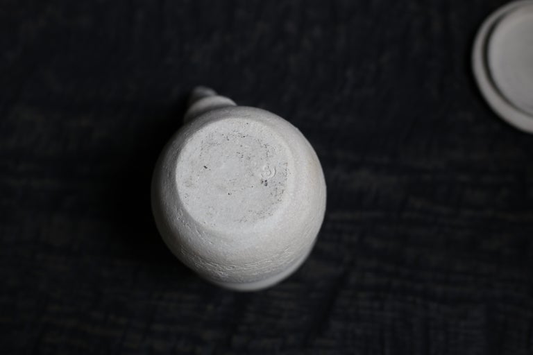 Puddle Coaster in Stracciatella Clay For Sale at 1stDibs