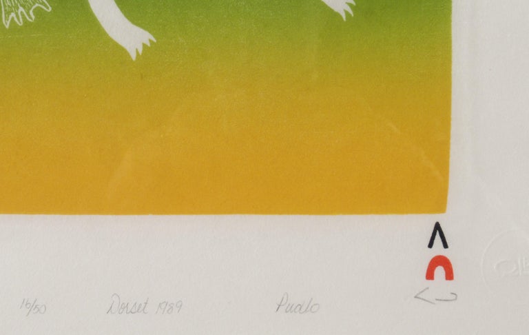Pudlo Pudlat - Winter Dream For Sale at 1stDibs