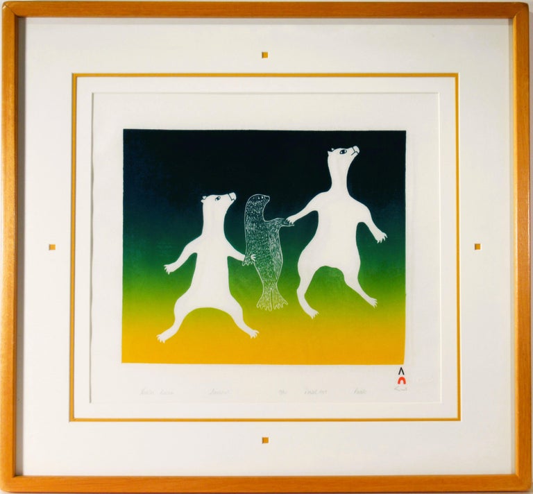 Pudlo Pudlat - Winter Dream For Sale at 1stDibs