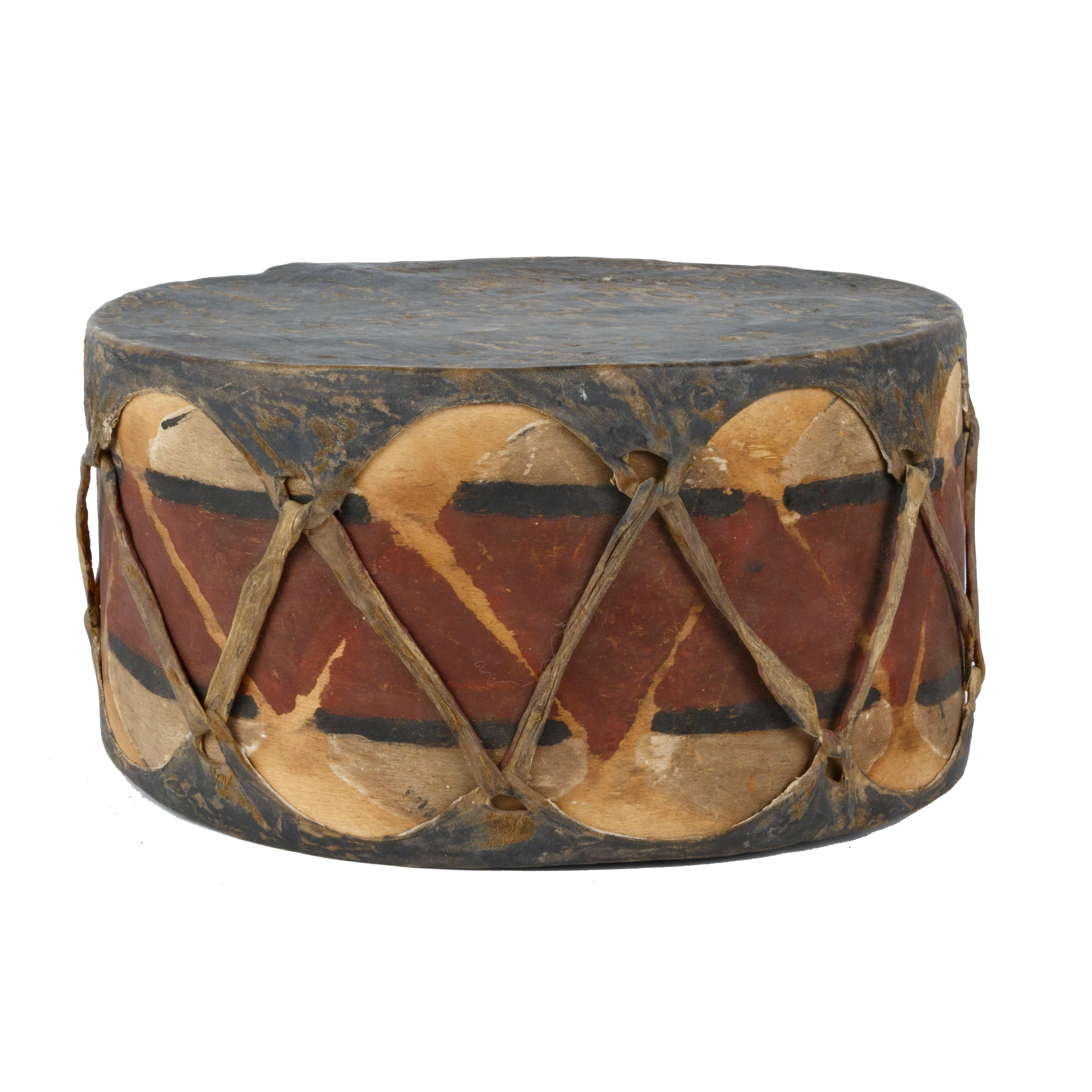 Pueblo Indian Drum For Sale at 1stDibs