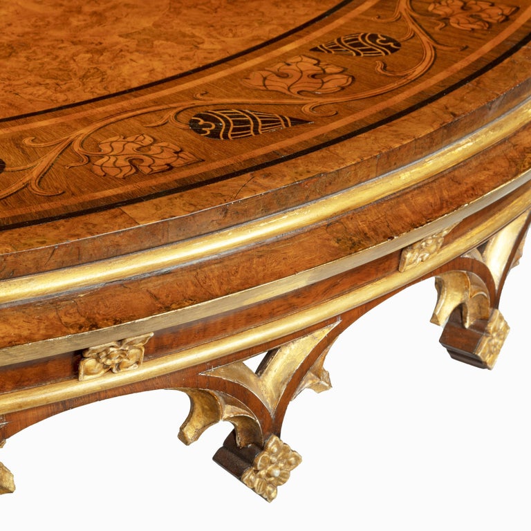 Pugin Table Commissioned by King George iv for Windsor Castle Morel and ...