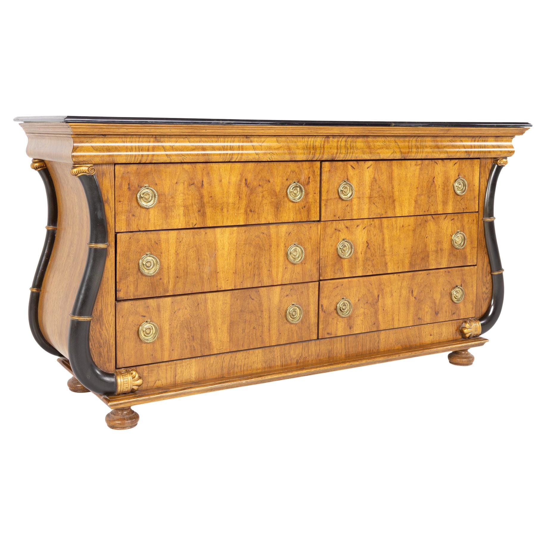 Modernist Eight Drawer Dresser, Sligh Furniture at 1stDibs