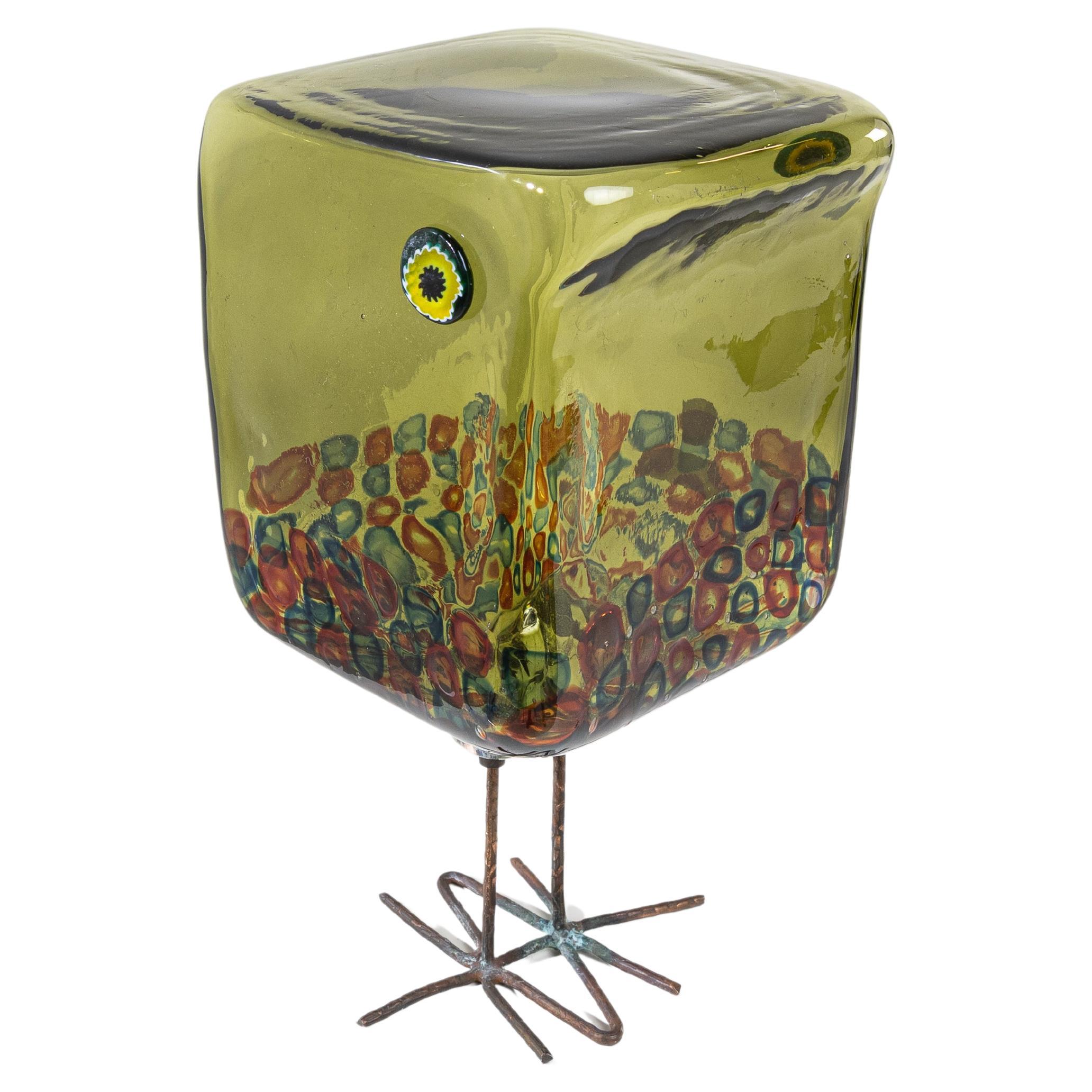 Alessandro Pianon for Vistosi "Pulcini" Glass Bird Sculpture For Sale ...