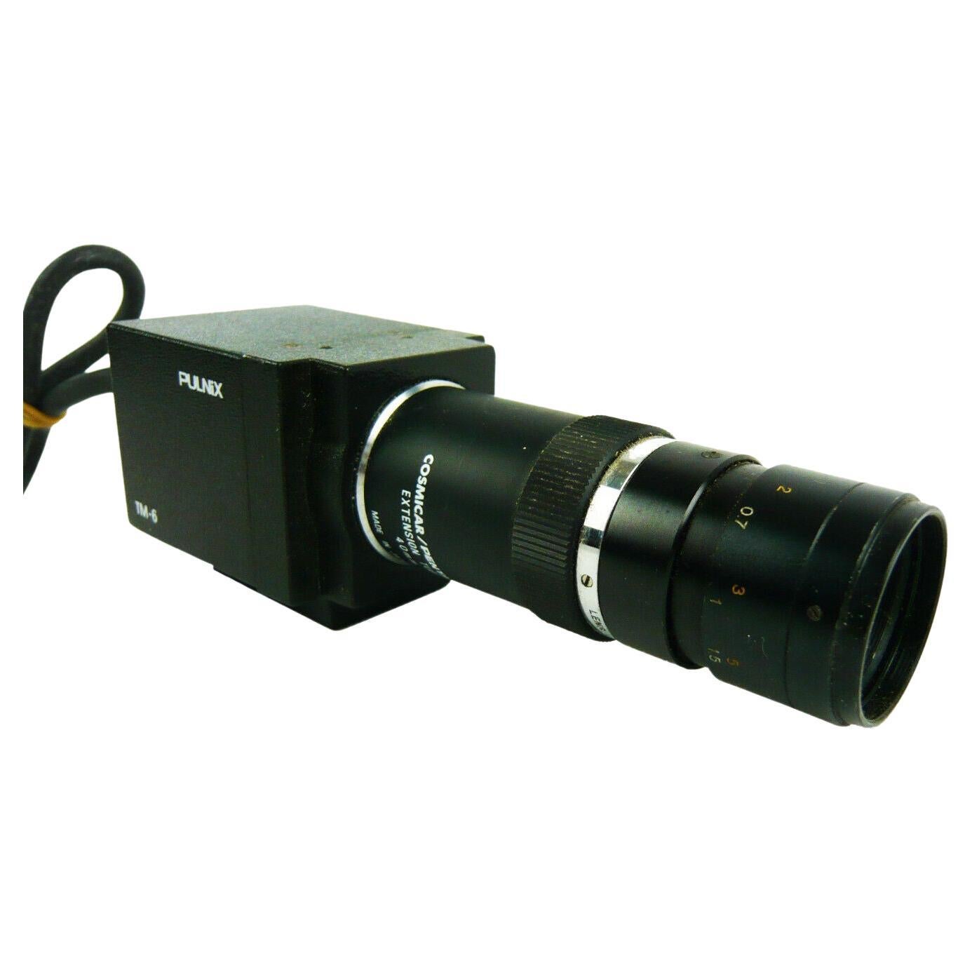Pulnix TM-6CN Camera with Cosmicar/Pentax TV Lens 40mm - Model Number ...