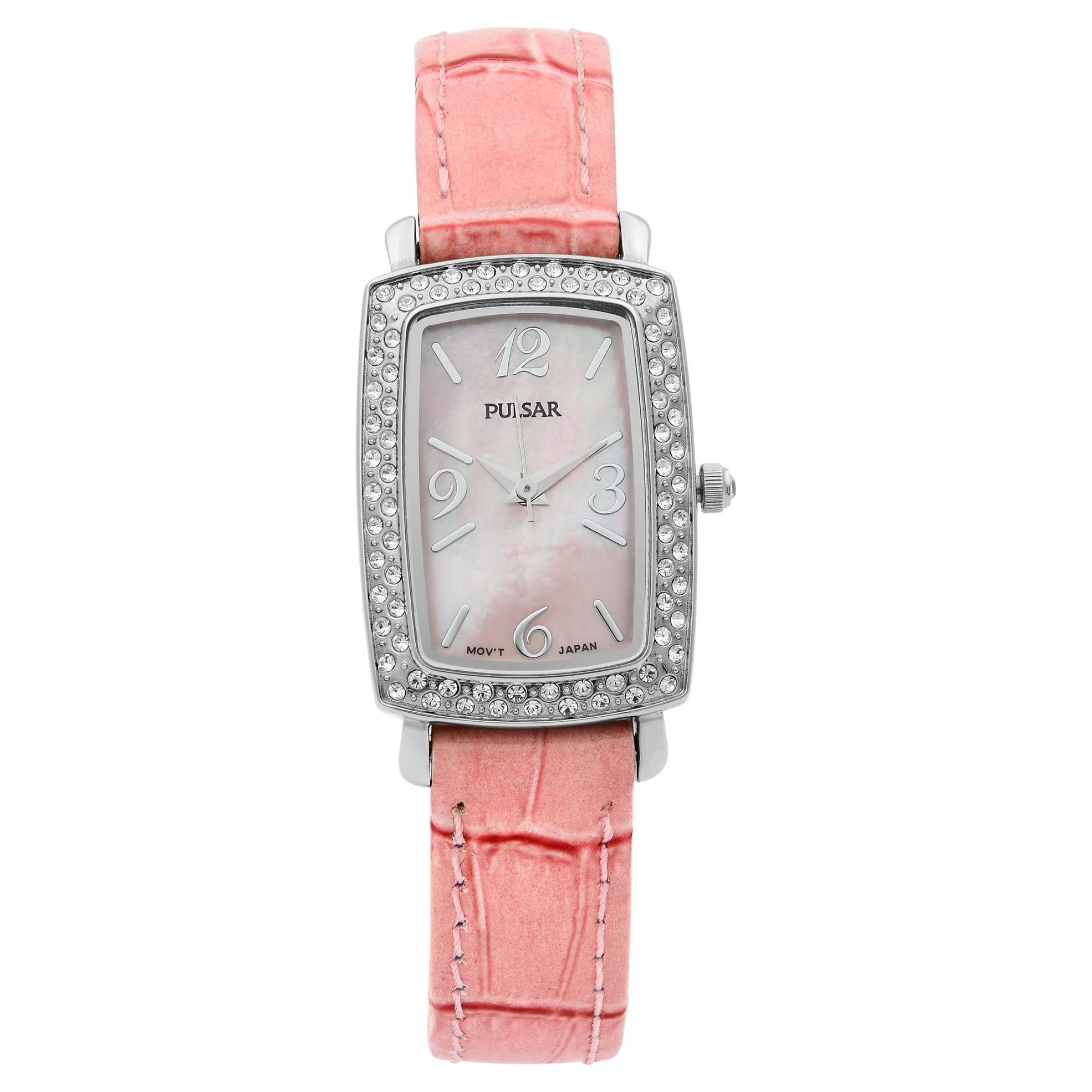 Salvatore Ferragamo Idillio Ion Plated Mother Of Pearl Dial Steel