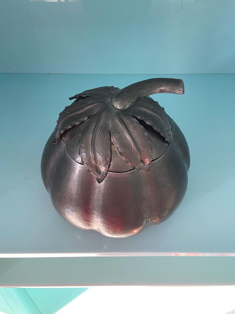 Pumpkin Ice Bucket by Mauro Manetti For Sale at 1stDibs