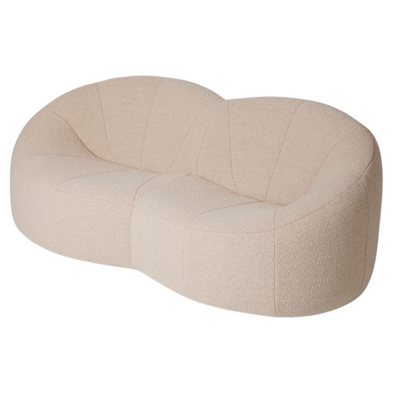 Pierre Paulin Leather Pumpkin Sofa at 1stDibs | pierre paulin pumpkin ...
