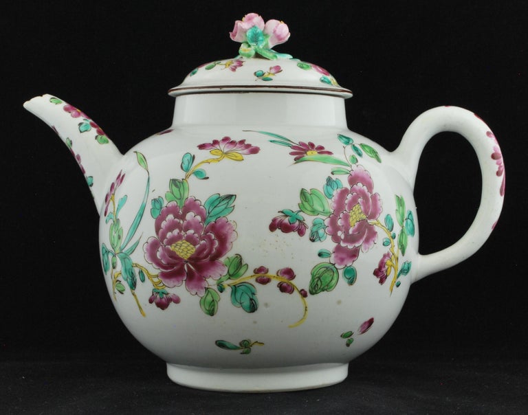 Punch Pot in the Famille Rose Style, Bow Porcelain Factory, circa 1757 ...