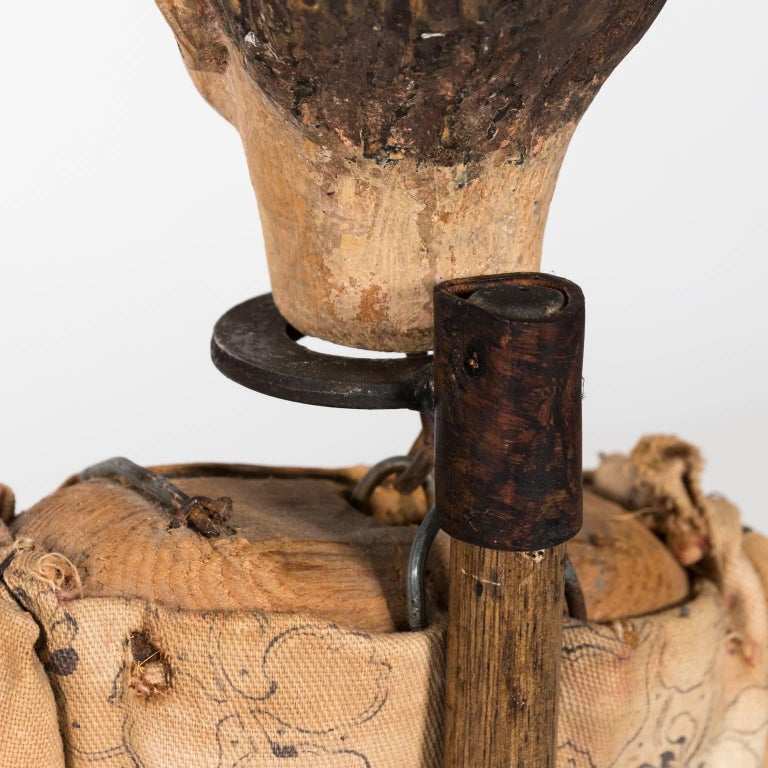 Puppet Sculpture on Stand For Sale at 1stDibs