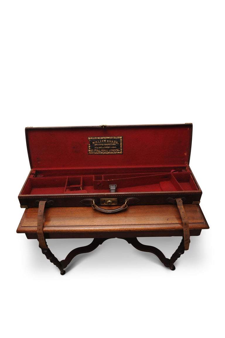 Purdey and Sons 'Royal Warrant' Victorian Leather and Brass Shotgun ...