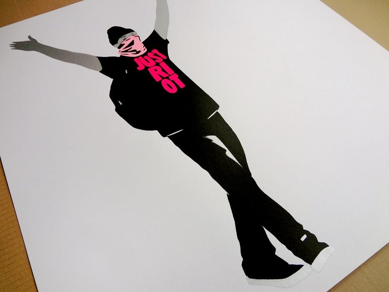 Pure Evil - PURE EVIL: Just Riot. Limited ed. Screen print on paper ...