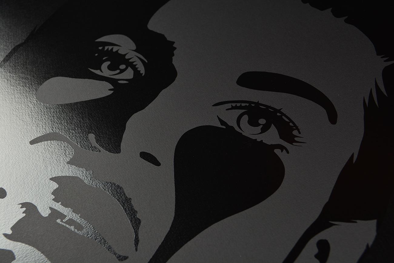 Pure Evil - PURE EVIL - PRINCE: THE BLACK ALBUM Street Art Graffiti Pop ...