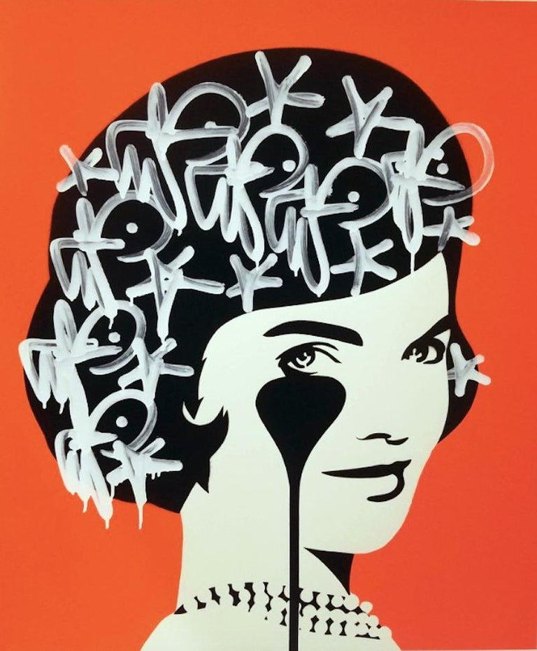 Pure Evil - Pure Evil Smiling Red Jackie O - handfinished For Sale at ...