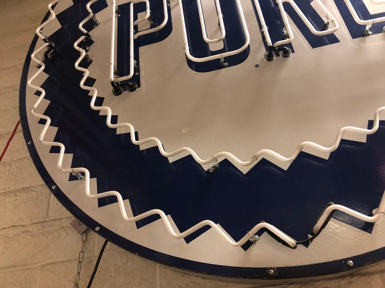 Pure Oil Animated Neon Sign, 1950s For Sale at 1stDibs | pure oil sign ...