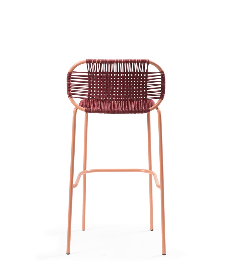 Purple Cielo Bar Stool by Sebastian Herkner For Sale at 1stDibs
