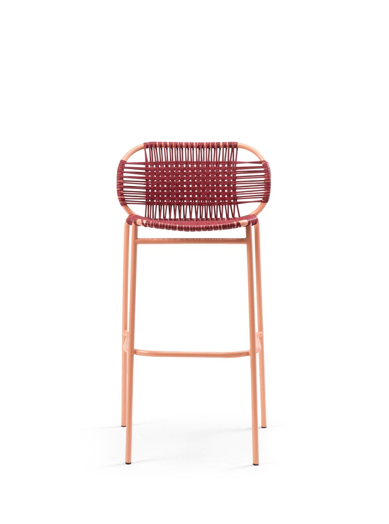 Purple Cielo Bar Stool by Sebastian Herkner For Sale at 1stDibs