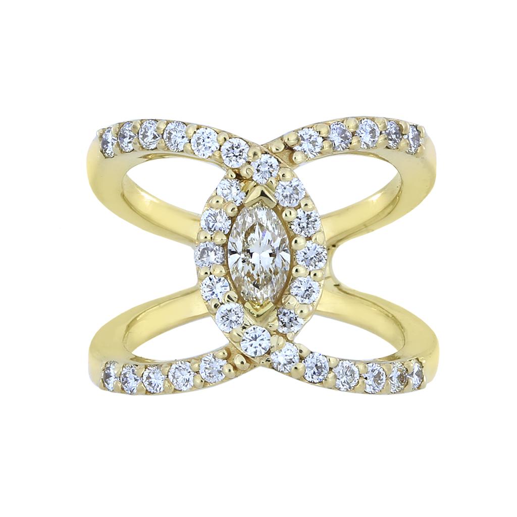 Purple Creek Custom 1.01 Carat Total Weight Unity Diamond Ring For Sale ...