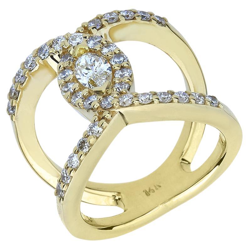 Purple Creek Custom 1.01 Carat Total Weight Unity Diamond Ring For Sale ...