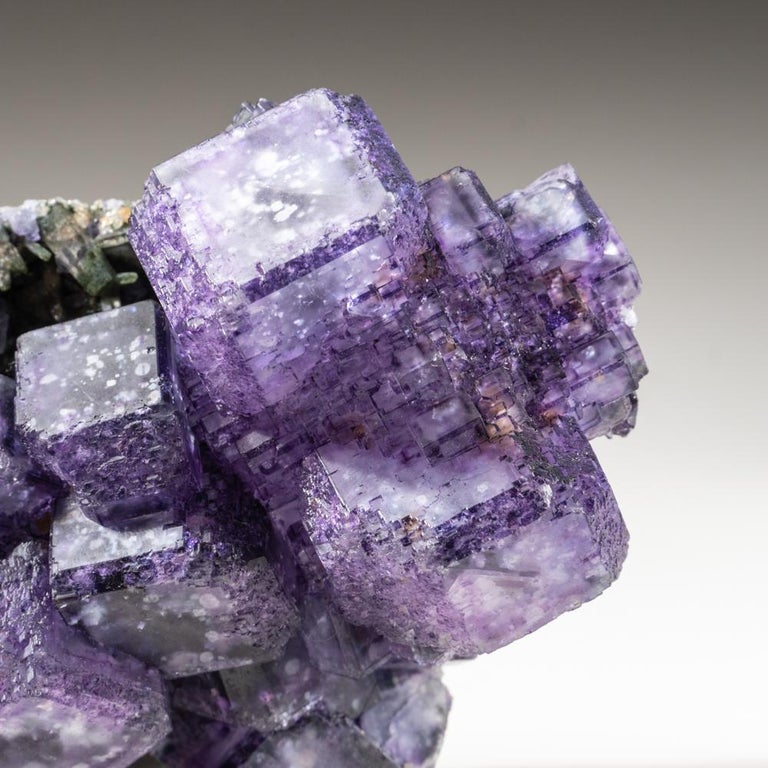 Natural Purple Fluorite Cluster From Ireland For Sale at 1stDibs