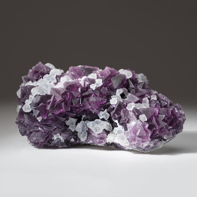 Purple Fluorite with Quartz From Jiangxi, China For Sale at 1stDibs