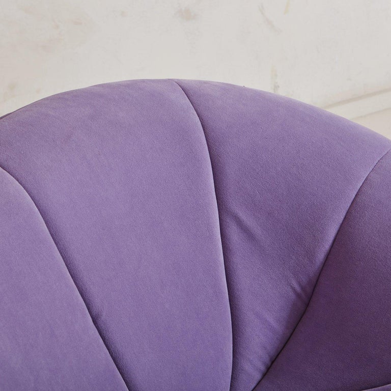 Purple Pumpkin Chair by Pierre Paulin for Alpha, France 1970s at 1stDibs