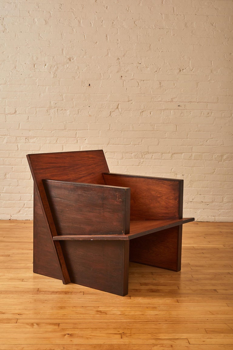Puzzle Lounge Chair at 1stDibs