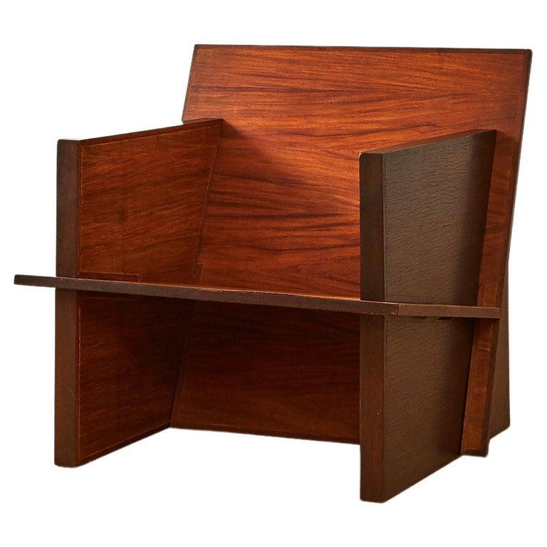 Puzzle Lounge Chair at 1stDibs