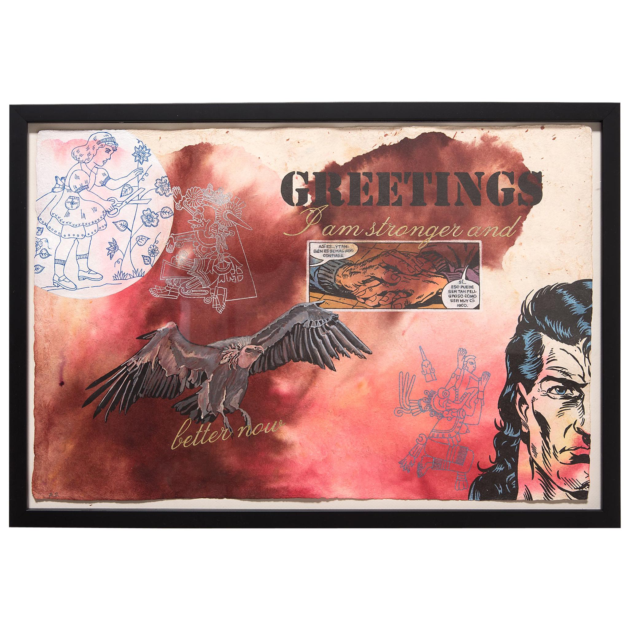 "America Man" Hand-Painted African Barbershop Sign For Sale at 1stDibs