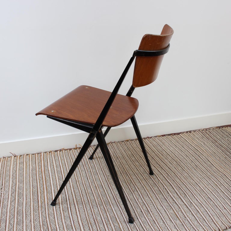 Pyramid Chair by Wim Rietveld '1984' For Sale at 1stDibs