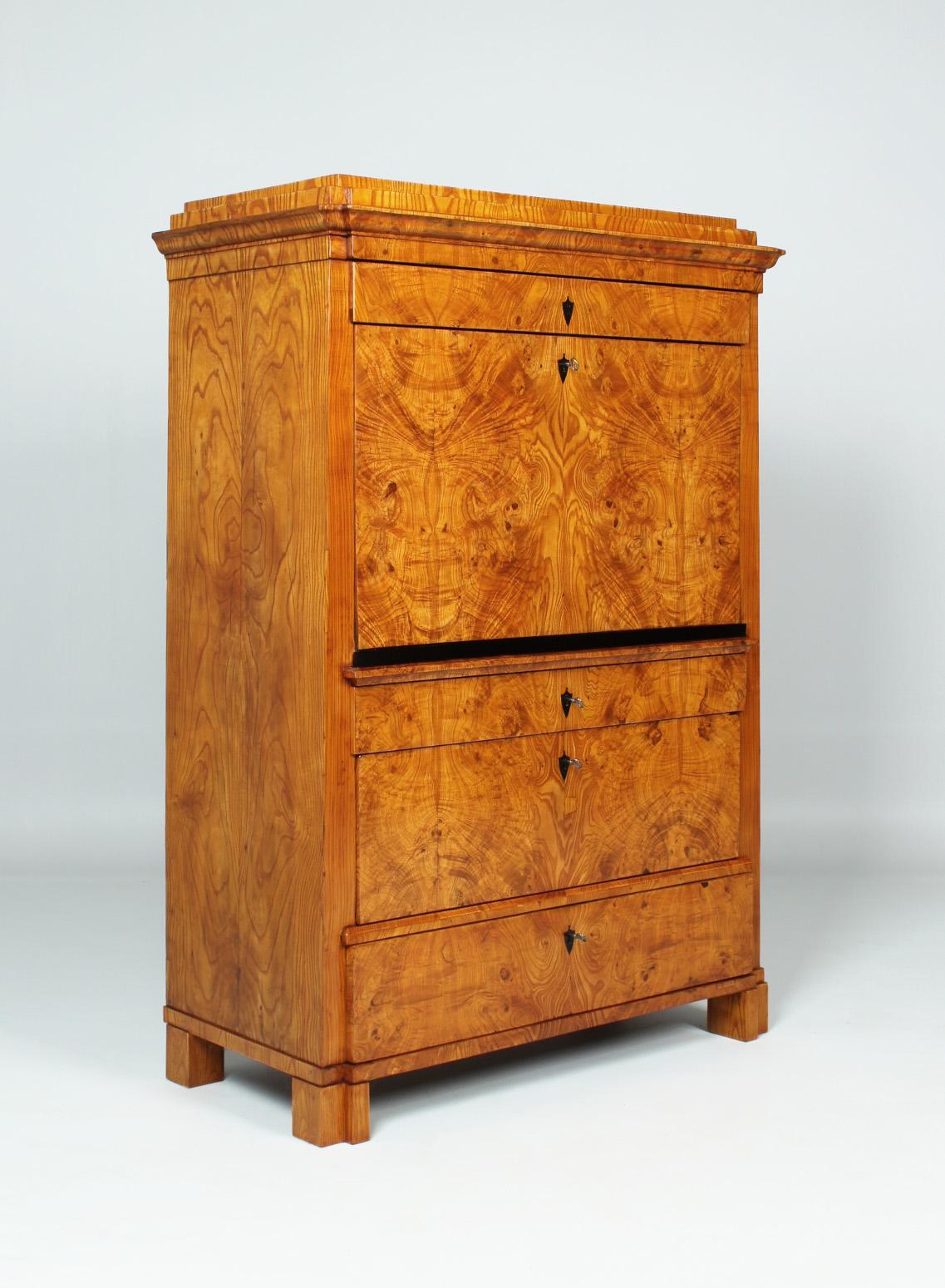 Pyramid Secretary in Conical Shape, Germany, Biedermeier circa 1830 For ...