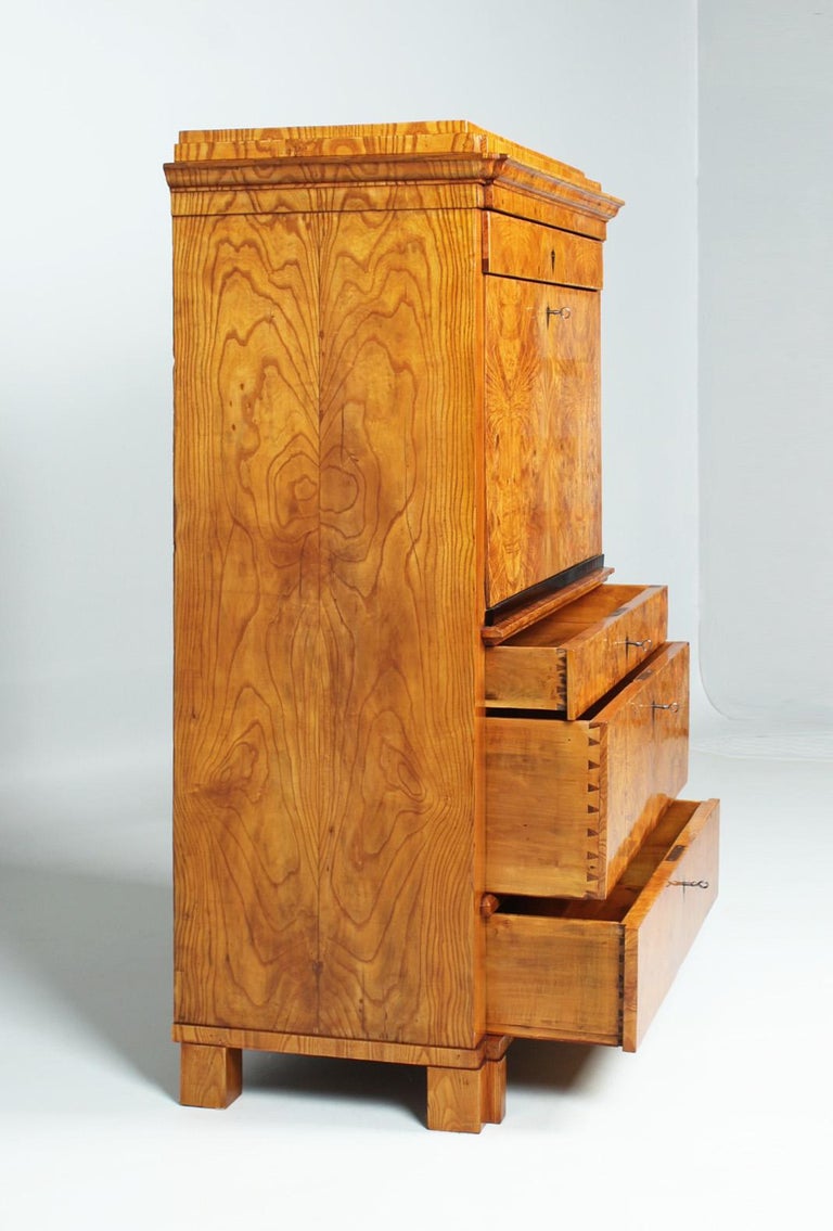 Pyramid Secretary in Conical Shape, Germany, Biedermeier circa 1830 For ...