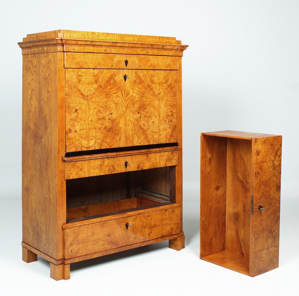 Pyramid Secretary in Conical Shape, Germany, Biedermeier circa 1830 For ...