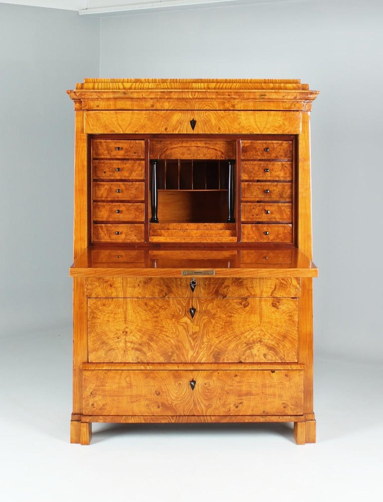 Pyramid Secretary in Conical Shape, Germany, Biedermeier circa 1830 For ...