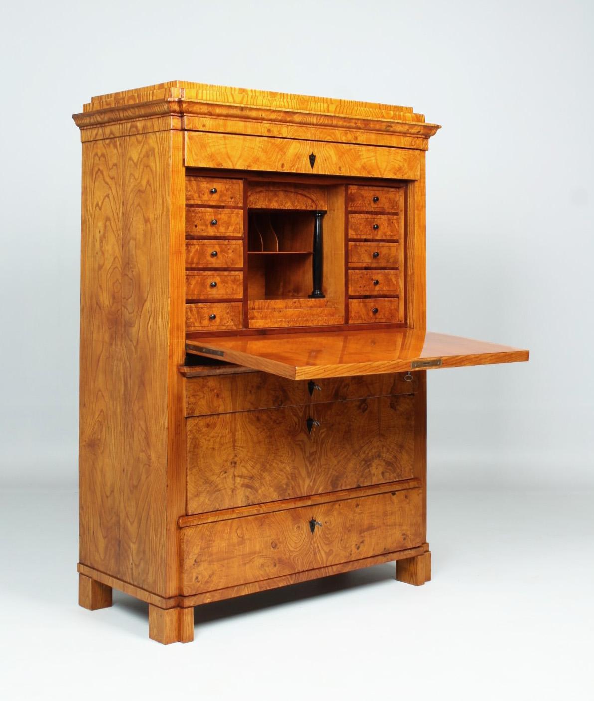 Pyramid Secretary in Conical Shape, Germany, Biedermeier circa 1830 For ...