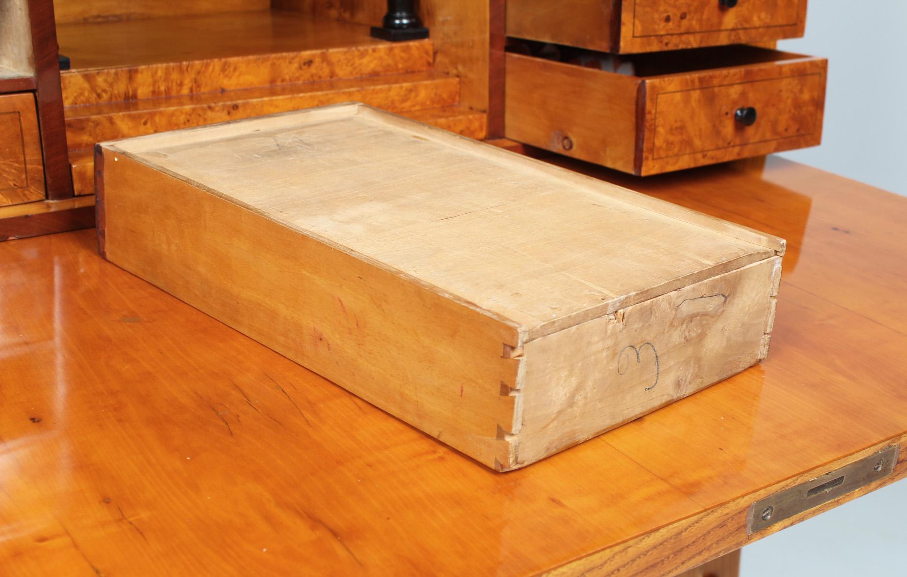 Pyramid Secretary in Conical Shape, Germany, Biedermeier circa 1830 For ...