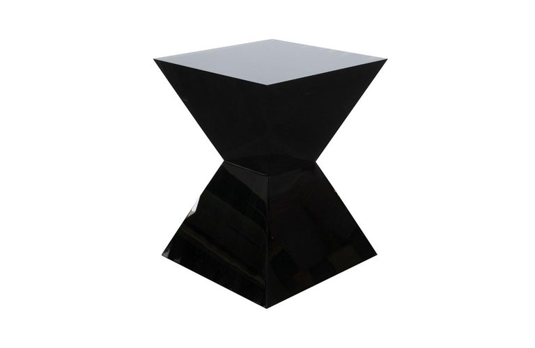Pyramid Side Table For Sale at 1stDibs