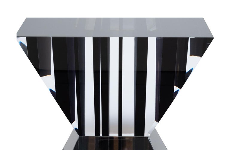 Pyramid Side Table For Sale at 1stDibs