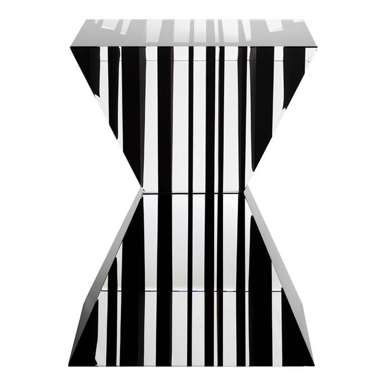 Pyramid Side Table For Sale at 1stDibs