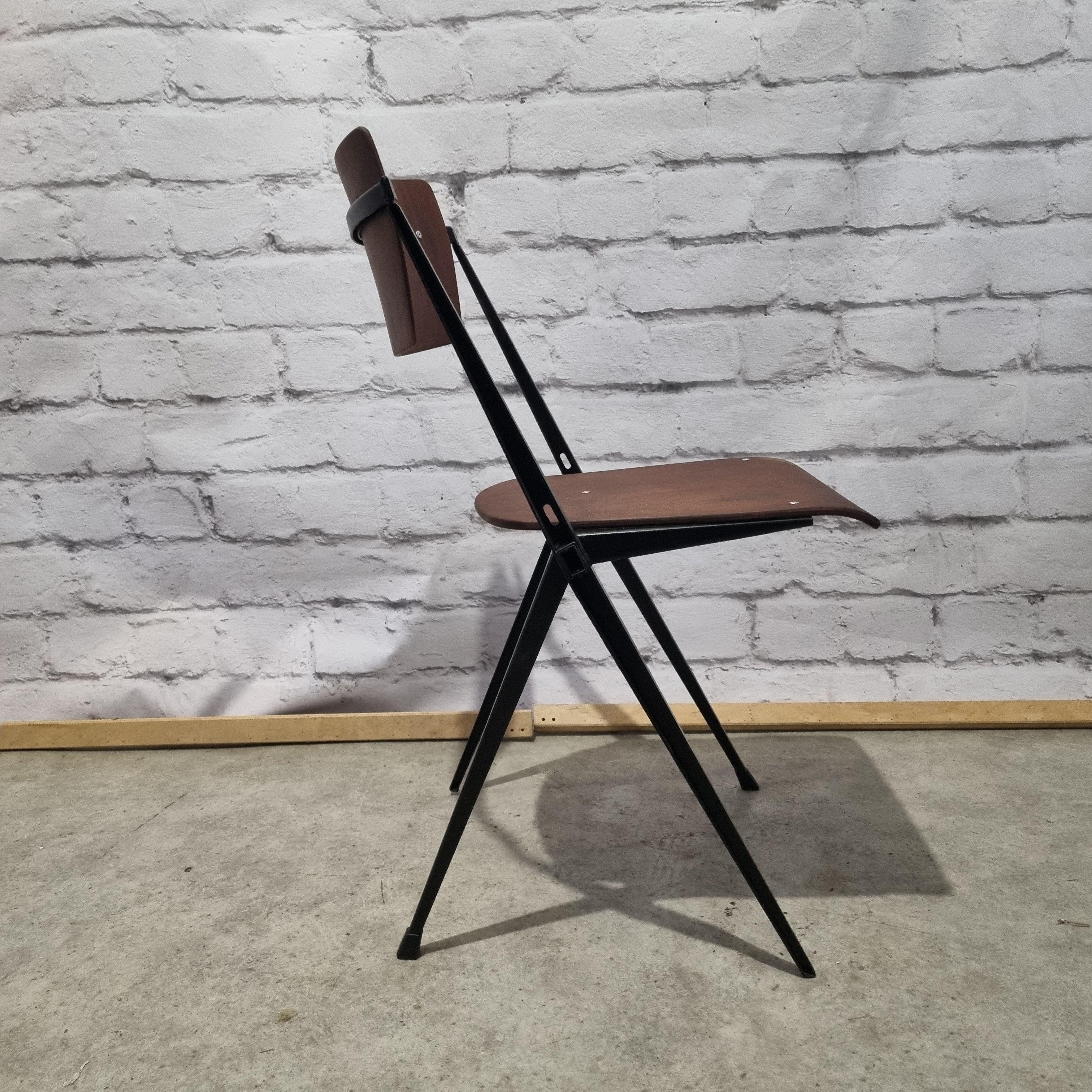 Pyramide Chair By Wim Rietveld For Sale at 1stDibs