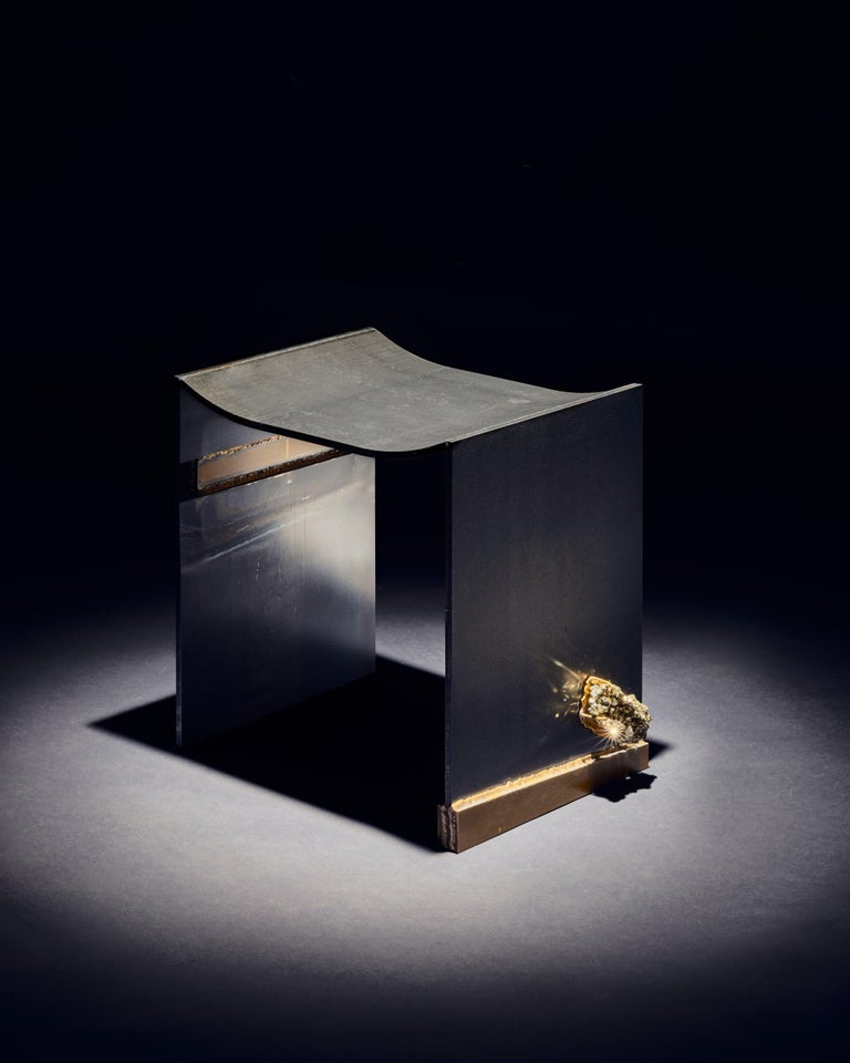 Pyrite Bench by Brajak Vitberg For Sale at 1stDibs