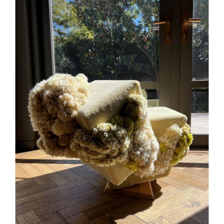 Pyrite Pouf by Mary Brōgger For Sale at 1stDibs