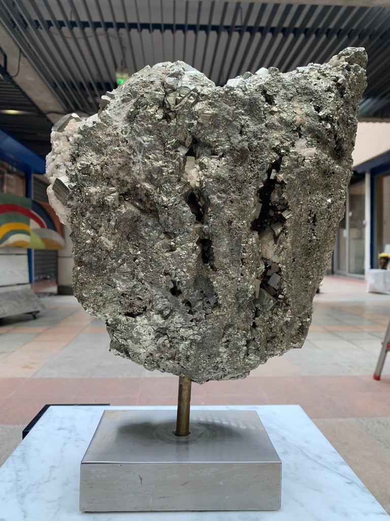 Pyrite Sculpture, 1980 For Sale at 1stDibs
